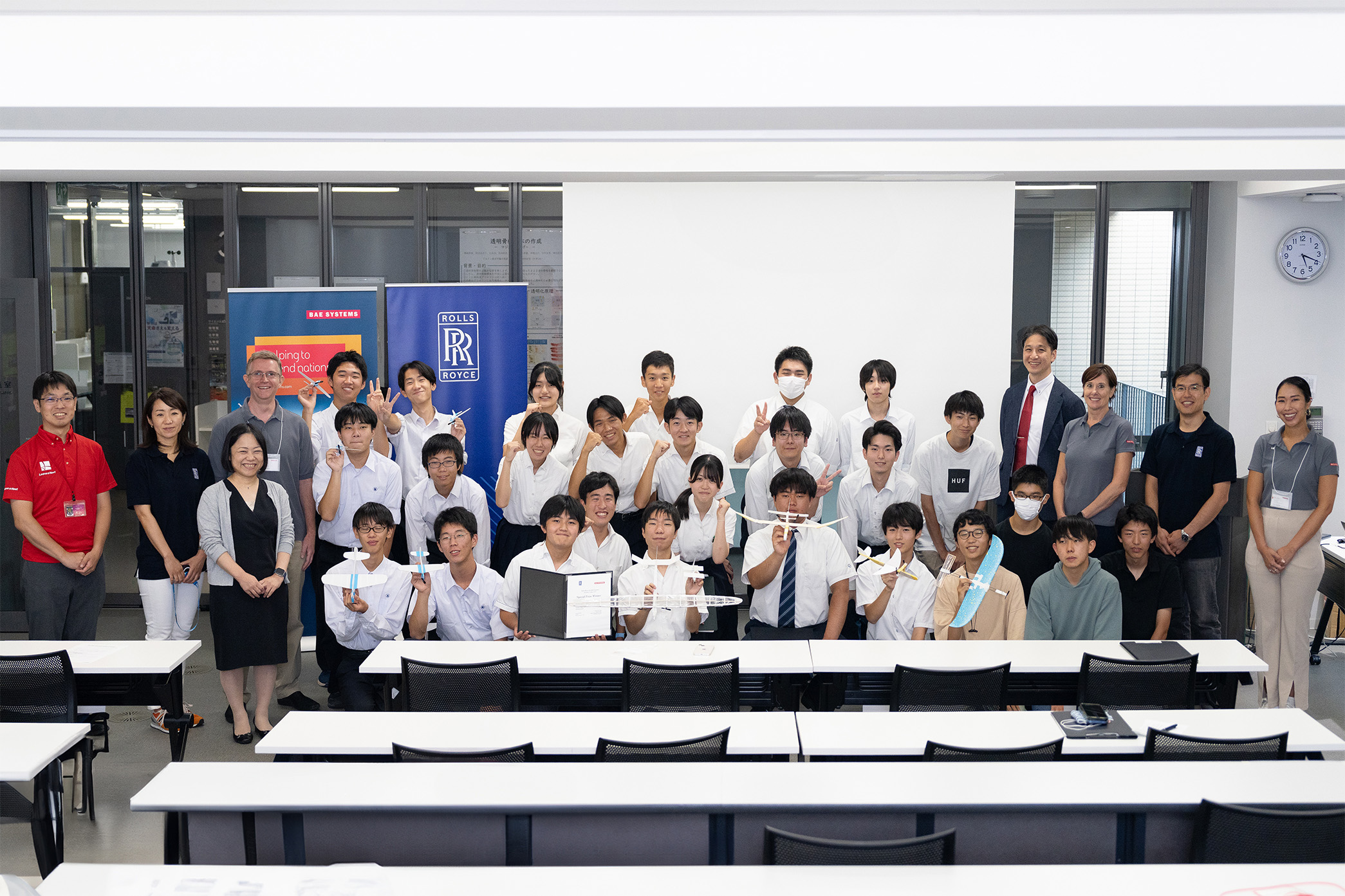 Rolls-Royce & BAE Systems Science Camp 2025 Features Capacitor Plane ...