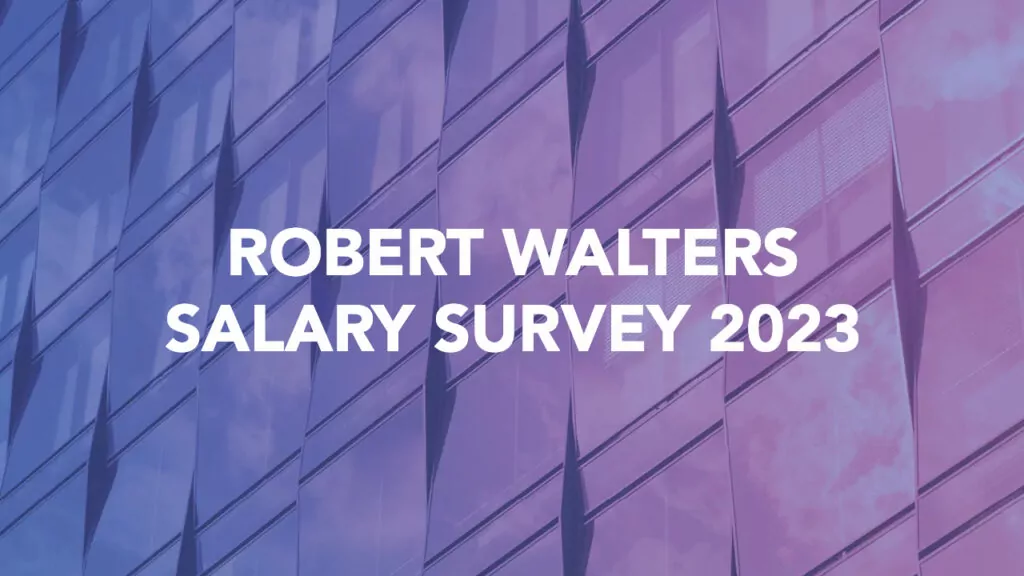 Salary Survey 2023 conducted by Robert Walters | British Chamber of Commerce in Japan